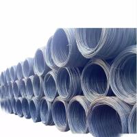 China Low Carbon 6mm Spring Steel Rod 5.5mm 6.5mm Drawn Steel Wire Free Cutting Steel Construction for sale