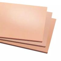 China C11000 Pure Copper Sheet Plate Metal T2 TP2 1000mm-12000mm for sale