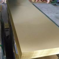 China Customized Copper Earth Plate 0.8mm 1mm 2mm 2.5mm 6mm Thickness H62 H65 Brass Sheet for sale