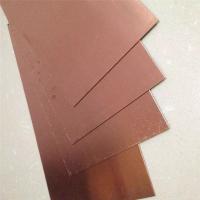 China 99.97 Pure Copper Sheet 4X8 C10100 C11000 C12200 C21000 C22000 C23000 for sale