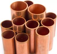 China 0.3-3.0mm Straight Copper Pipe Copper Water Tube 200 300 400 500 600mm Outside Diameter 0.3-3.0 for sale