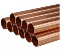 China 0.3-30mm Seamless Copper Pipe C10100 For Refrigeration Equipment Air Conditioner for sale