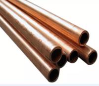 China 0.3-3.0mm Straight Copper Pipe Copper Water Tube 200 300 400 500 600mm Outside Diameter 0.3-3.0 for sale