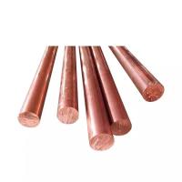 China 3-80mm Solid Copper Rod Square Round Brass Bar C11000 C1100 99.95% for sale