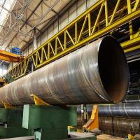 China 0.1mm~30mm Thickness Carbon Steel Pipe Welding Decoiling Random Size for sale