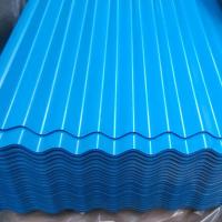China Various Colors Corrugated Steel Sheet 1000mm SMP HDP With Standard Export Package for sale