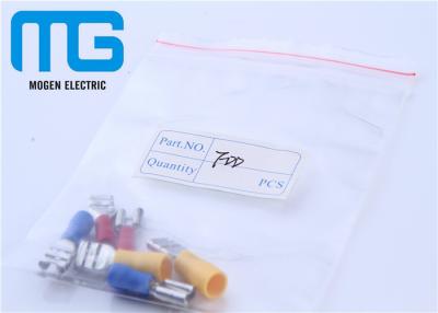 China FDD PVC Insulated Female Disconnects Brass With Tin Plated Material for sale