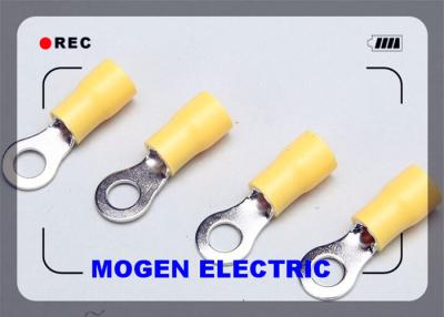 China Yellow Color RV Faston Insulated Wire Terminals Cable Lugs RV5.5 Series for sale
