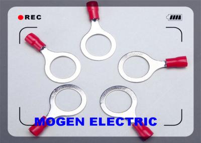 China Round Crimp Insulated Wire Terminals RV5.5-6 Terminal Lugs Ring Type for sale