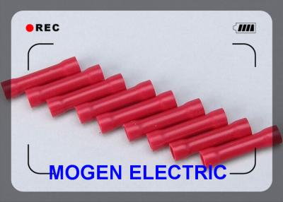 China PVC Red  Insulated Wire terminals with Wire Range 0.5 - 6 PVT Copper With Tin Plated for sale