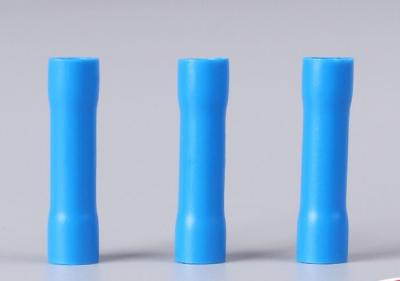 China 100pcs PVC  blue Butt  female insulated  wire  terminals Connector , power cable lug with avarious colors ,CE, for sale