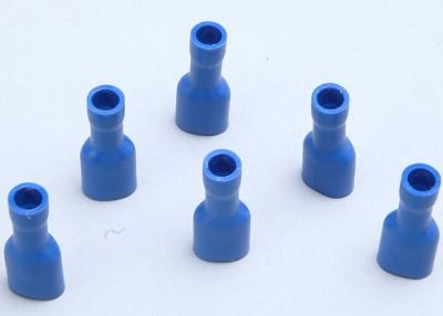 China PVC Blue Electrical Quick Disconnect Brass Female Insulated Disconnects for sale