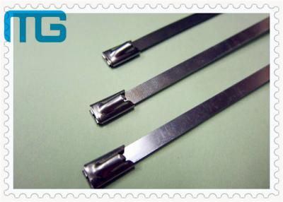 China Nature Color Cable Accessories Self Locking Stainless Steel Cable Ties Free Samples for sale