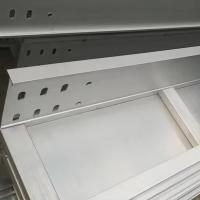 China Wall Mounted Galvanized Trough Cable Tray For Electrical Wiring Management for sale
