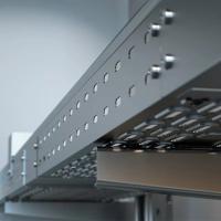 China ISO 9001 Certified Galvanized Cable Tray Industrial For Wall Mount Cable Protection for sale