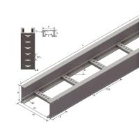 China Customized Galvanized Cable Ladder Tray with Strong Weather Resistance and Wall Mounted Installation for sale