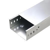 China Silver Galvanized Steel Cable Tray Non Flammable Wall/Floor-Mounted Tray With Corrosion Resistance for sale