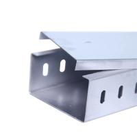 China Corrosion Resistance Wall Mounted Galvanized Steel Cable Tray with Ventilation Holes for sale