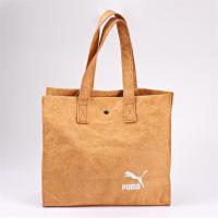 China Letterpress Printing Compatible TUBO DUPONT Paper Mode Handheld Bag with Custom Logo for sale
