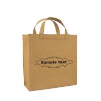 China Letterpress Printing Compatible TUBO DUPONT Paper Mode Handheld Bag with Custom Logo for sale