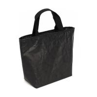 China Customized Color TUBO Washable Dupont Kraft Paper Bag with Zipper and Cotton Handles for sale