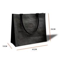China TUBO Reusable Fashion Paper Tote Bag PE Coating Double Side Specifically Designed for sale