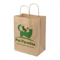 China Eco Friendly Printed Gift Wrapping Paper Bag Customized Logo for sale