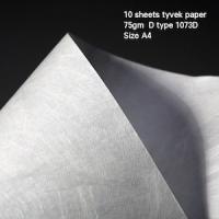 China Mechanical Pulp Paper Waterproof DuPont Nomex Electrical Insulating Paper HDPE Paper for sale