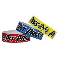 China Dupont Tyvek Paper Wristbands , Custom Printed Tyvek Wristbands for sale