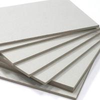 China White Grey Cardboard Sheets with 0.4mm Thickness for Customized Chamfering for sale