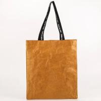 China Kraft Washable Waterproof Tyvek Paper Bag , Dupont Paper Bag Insert for sale