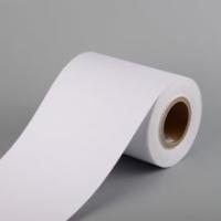 China Factory 75mic Vinyl Film PP Synthetic Paper Roll For Frozen Food Label for sale