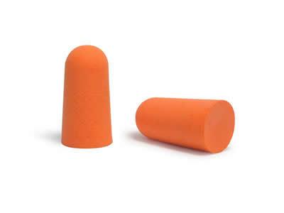 China Dust Proof Soft Ear Plugs , Disposable Foam Earplugs For Hearing Protection for sale