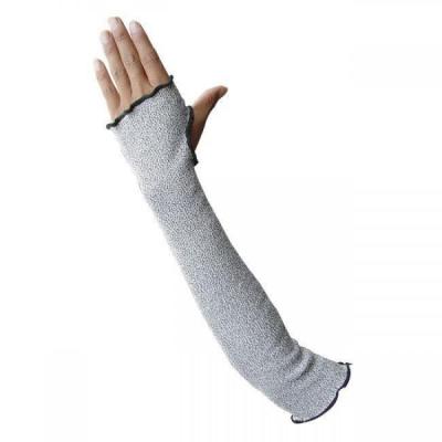China Customized Length Level 5 Cut Resistant Gloves PE Knitted Sleeves High Durability for sale