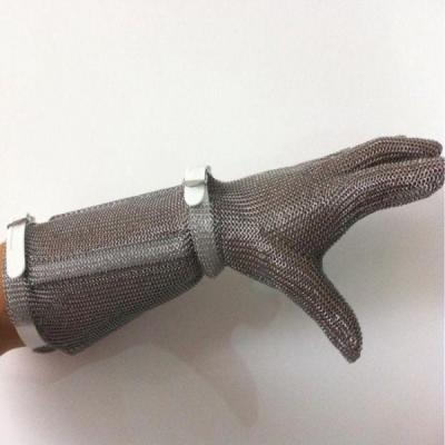 China Reliable Performance Stainless Steel Mesh Gloves For Industrial Cutting Protection for sale