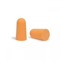 China PU Soft Ear Plugs For Sleeping , Disposable Foam Earplugs Orange Color for sale