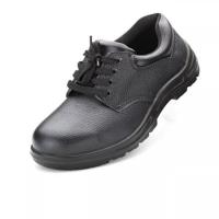 China Black Steel Toe Waterproof Slip Resistant Work Boots Barton Buffalo Leather Material for sale