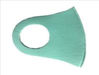 China Green Medical Disposable Products Flexible Folding Mask 17cm * 13.5cm for sale
