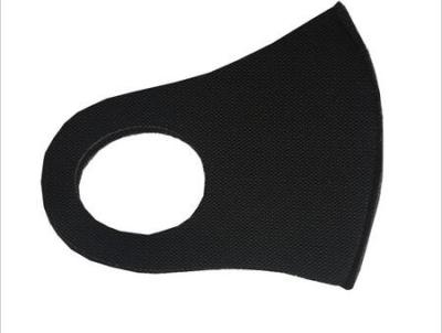 China Folding Mask Medical Disposable Products Black Color Size 17*13.5cm for sale