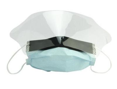 China 9.2*17.5cm Medical Disposable Products 3 Layer Surgical Mask With Eye Protection Lens for sale