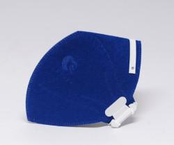 China Blue Color Dust Mask Respirator Double Protection Inside And Outside for sale