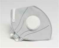 China Non Toxic Dust Respirator , Stereo Activated Carbon Dust Mask With Valve for sale