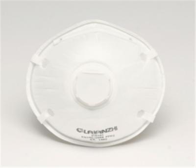 China Mining Dust Respirator With Breathing Valve Not Leak Adjustable Nose Clip for sale