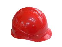 China Industrial ABS Construction Safety Helmets , Red Construction Helmet for sale