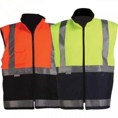 China Workers Reflective Safety Vest 300D Oxford Fabric Customized Logo Supported for sale