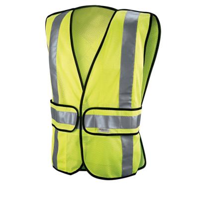 China Yellow Reflective Safety Vest , High Visibility Safety Vest Customized Size for sale