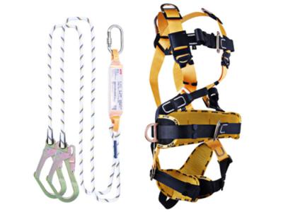 China Polyester Safety Harness Belt , Full Body Harness Belt One Size Fits All for sale