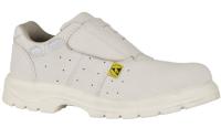 China White Color Safety Work Shoes , Dust Free Shoes Good Wear Resistance for sale