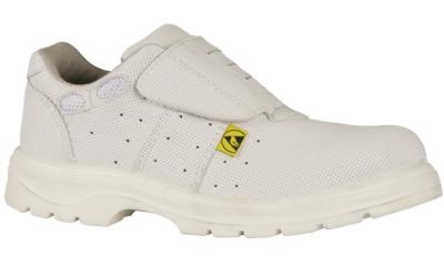 China White Color Safety Work Shoes , Dust Free Shoes Good Wear Resistance for sale