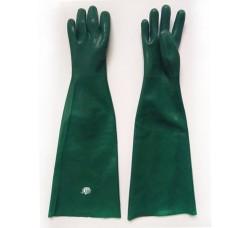 China Automotive Industry Oil Resistant Gloves Green Color Long Service Life for sale